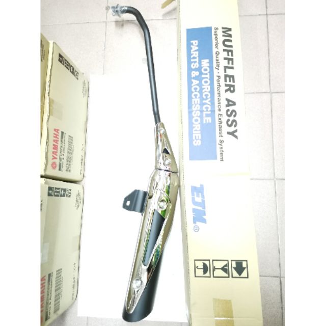 EJM CT100 STD Exhaust (BLACK) | Shopee Malaysia