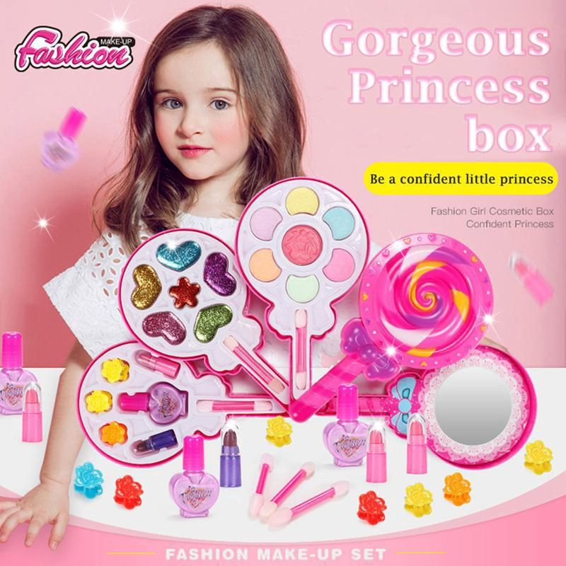 🔥Ready Stock🔥 MakeUp Toys Pretend Play Set Deluxe Princess Girl's Make ...