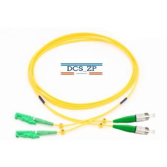 3 Meter FC/APC to E2000/APC Single Mode Duplex Fiber Optic Patch Cord | Shopee Malaysia