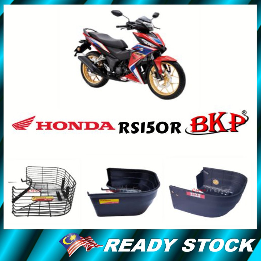 HONDA RS150 RS150R Motor PVC Bakul/100% Original BKP PVC Bakul/Besi ...
