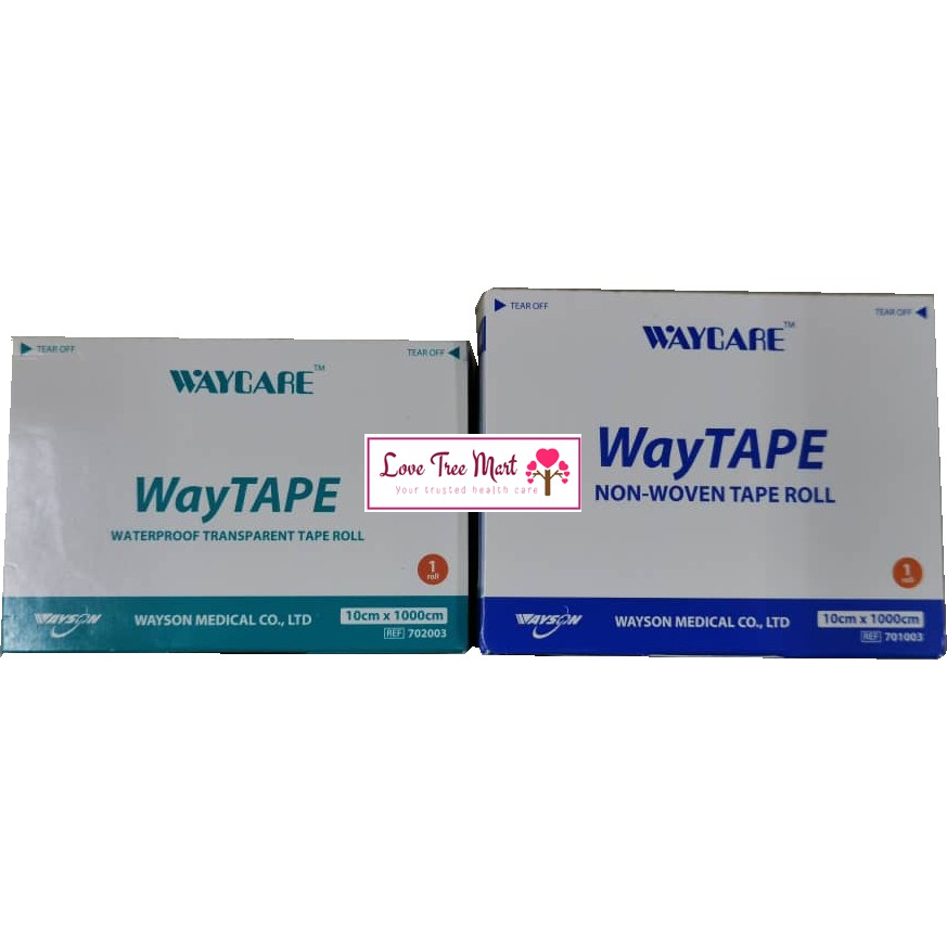 WAYCARE Wound Dressing Adhesive Tape Roll 10CM x 10M | Shopee Malaysia