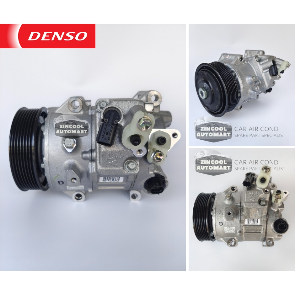 Toyota Camry 12' 2.0cc ACV50 XV50 AirCond Compressor 💯% Original DENSO Parts | Shopee Malaysia