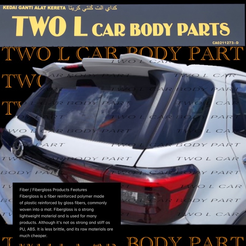 ativa spoiler modelista and gear up with paint install and deliver ...