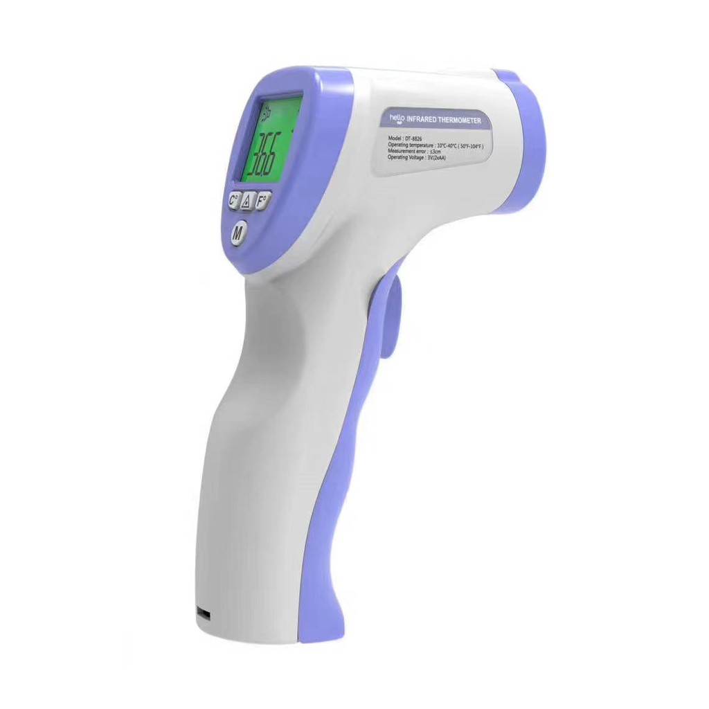 Penembak Pengimbas Suhu Digital Infrared Thermometer Gun Temperature ...