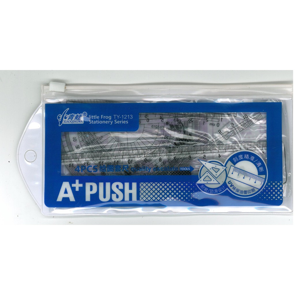 Little Frog Geometri Ruler Set | Shopee Malaysia