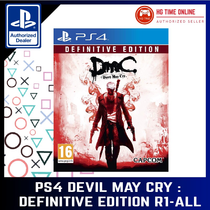Capcom PS4 Devil May Cry Definitive Edition - English R1-ALL | Shopee ...