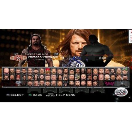 WWE 2K19 Option File PS2 | Shopee Malaysia