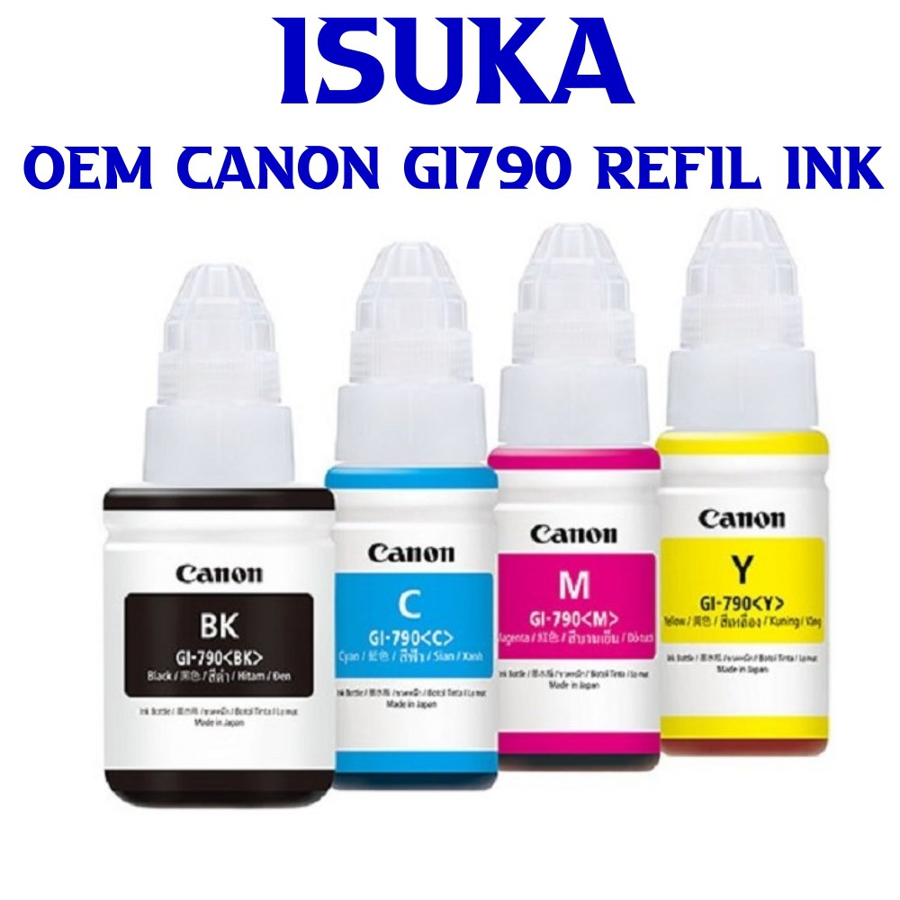 CANON GI790 OEM PREMIUM INK Pixma G4010, G2000 , G2010 , G3000 , G3010 ...