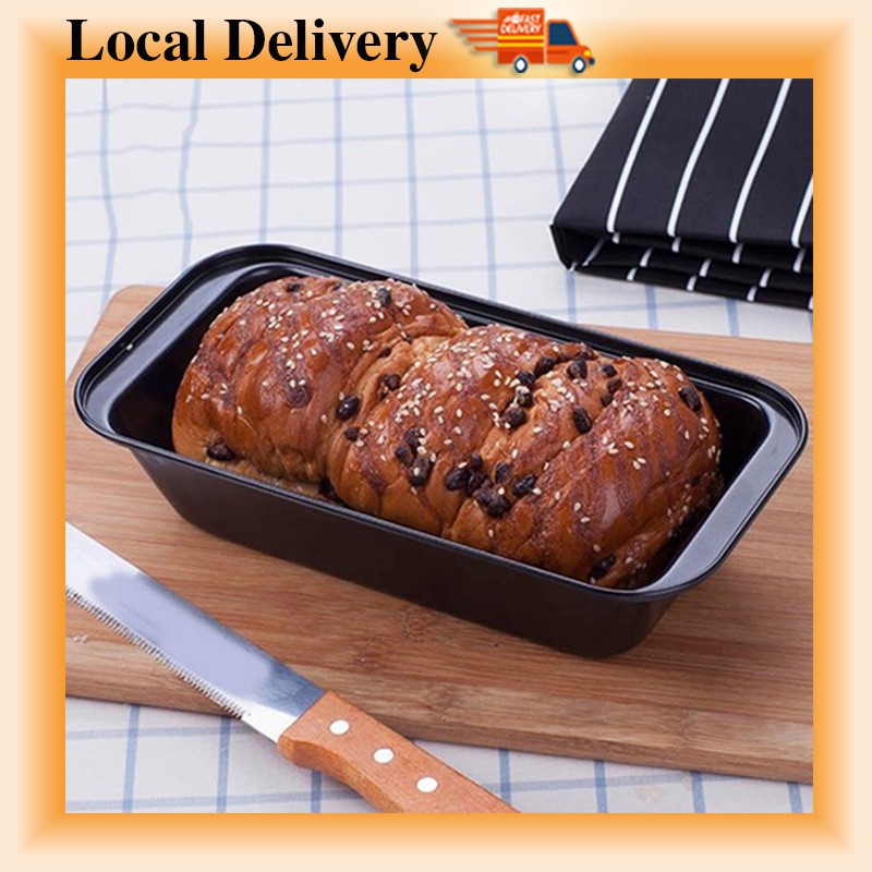 Non Stick Rectangular Baking Tray Cake Toast Bread Mould Baking Tray ...
