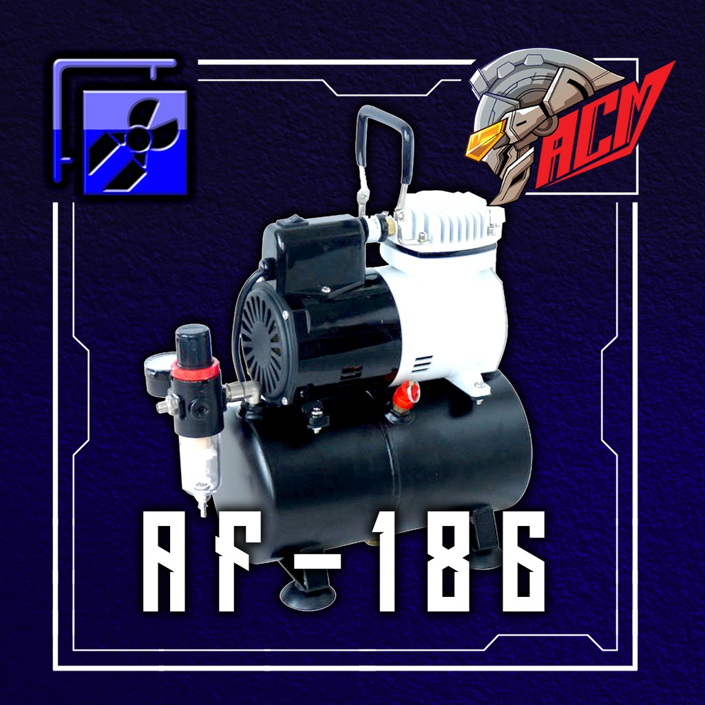 { PREORDER }{ HSENG } AF-186 Air Compressor 3.0L Tank | Shopee Malaysia