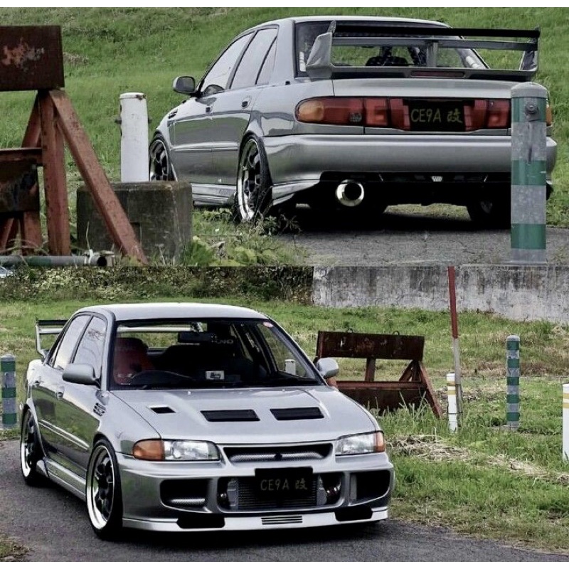 Mitsubishi Lancer Evo 3 evolution bodykit body kit front side rear ...