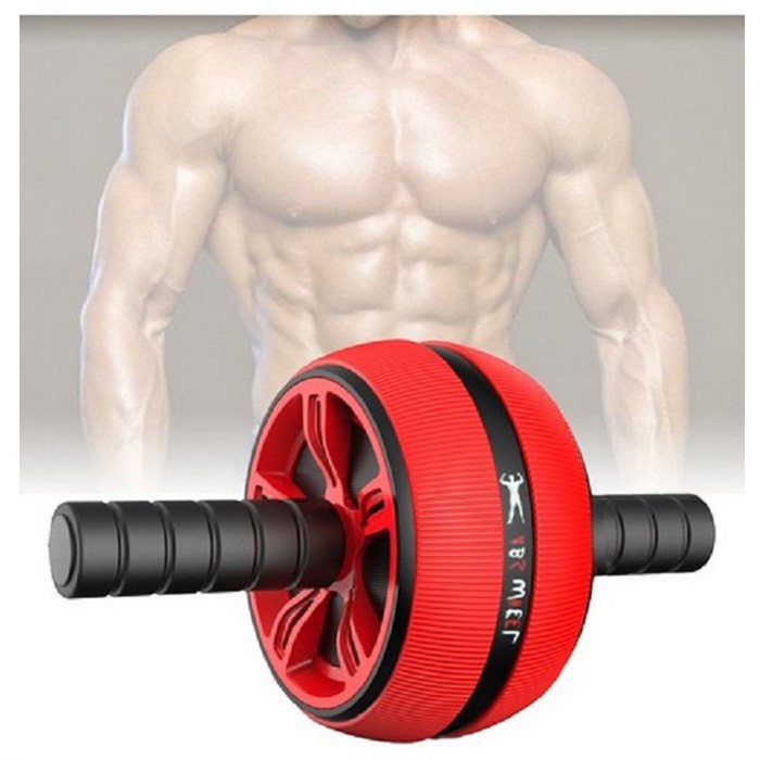 ABS Abdominal Roller Wheel Workout Exercise Fitness Gym Roller Exercise ...