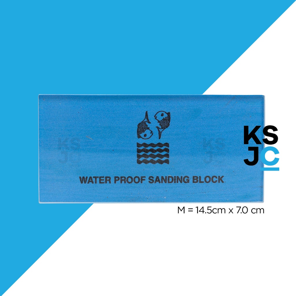 Acrylic Waterproof Sanding Block / Blok Acrylic Kertas Pasir (S/M/L ...