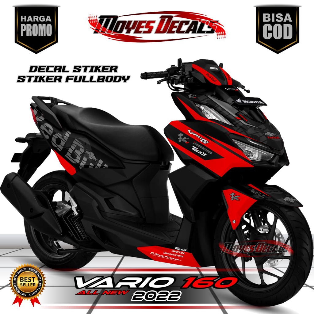 Decal Vario New 160 2022 Sticker Honda Vario 160 Decal Sticker Striping ...