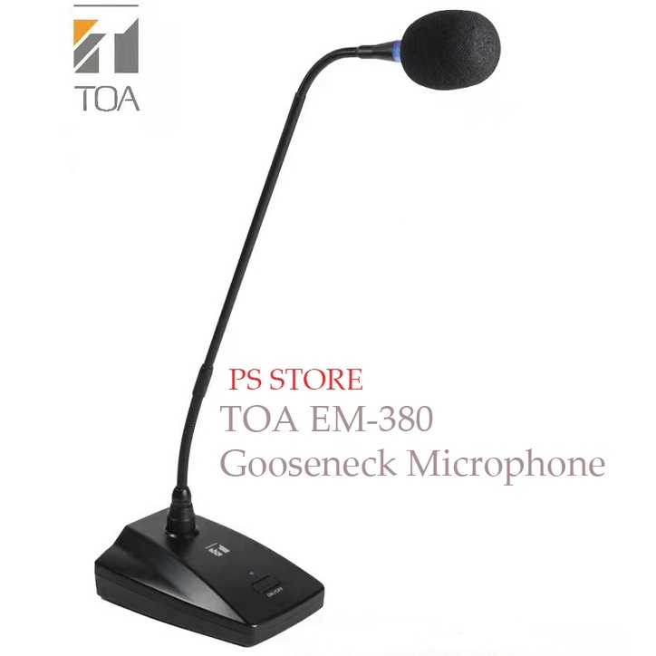 TOA EM-380 Gooseneck Microphone (EM380) | Shopee Malaysia