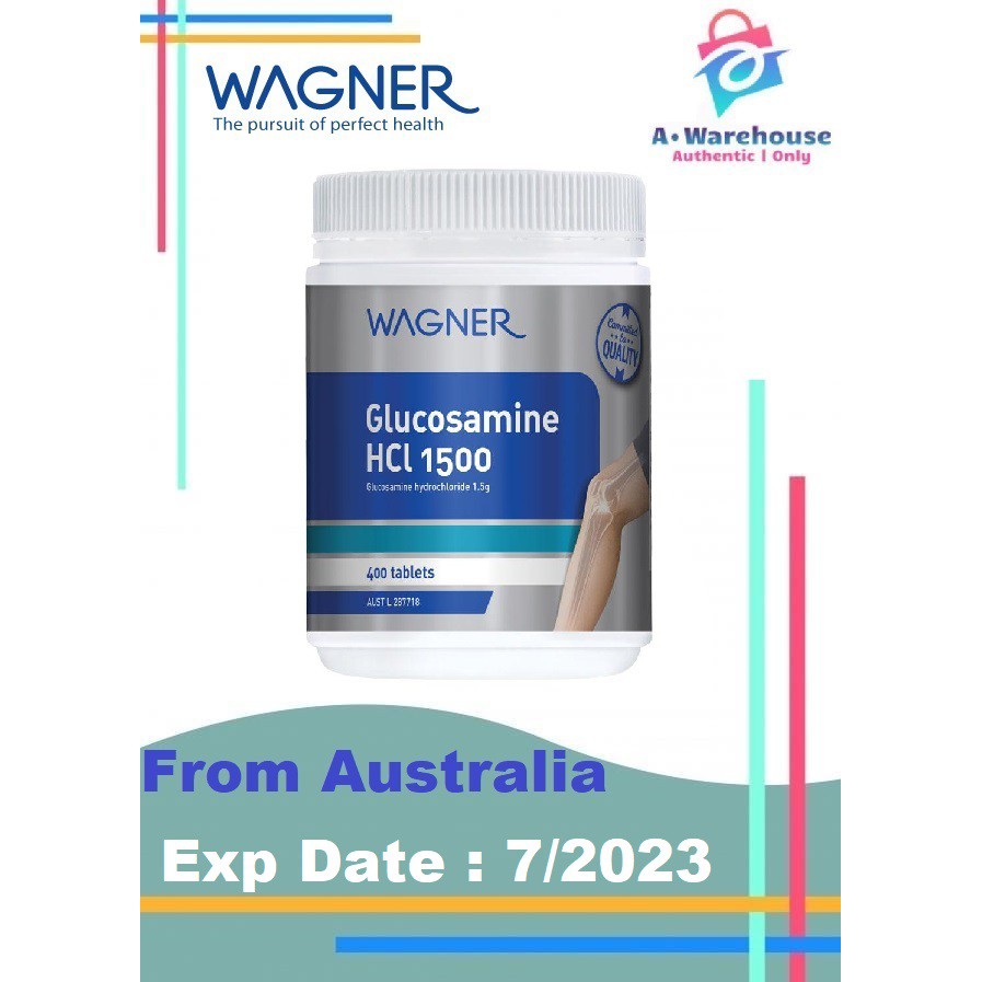 Wagner Glucosamine HCL 1500 (400 tablets) | Shopee Malaysia