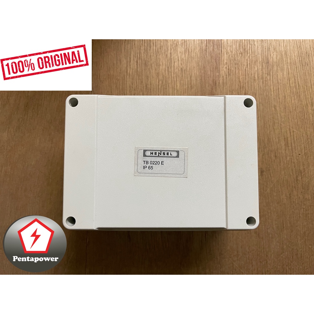 HENSEL TB0220E HENSEL JUNCTION BOX 167x125x82 WITH TERMINALS | Shopee ...