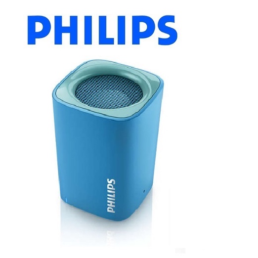 Philips Wireless BT100A Portable Bluetooth Audio Mini Speaker and Mic ...