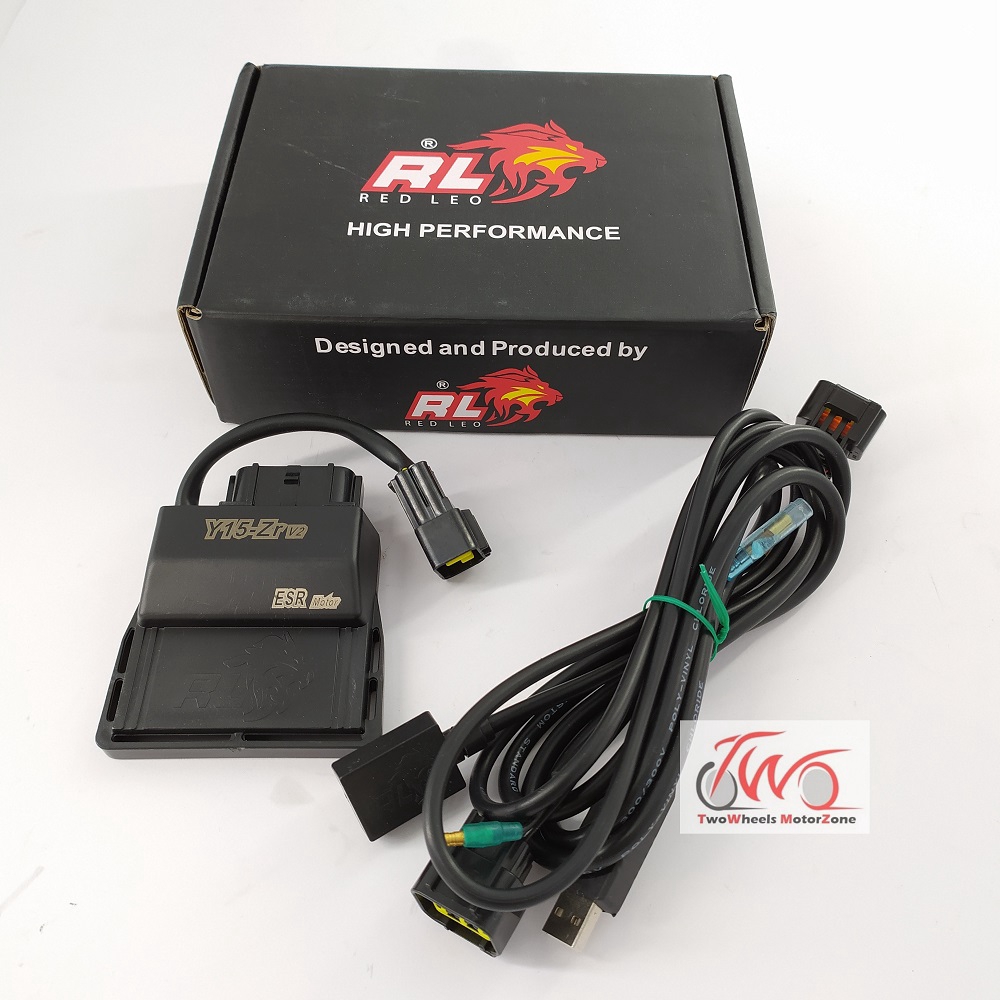 Y15ZR/EXCITER V2 ECU RACING PERFORMANCE RED LEO ESR NEW MODEL 4 MODES ...