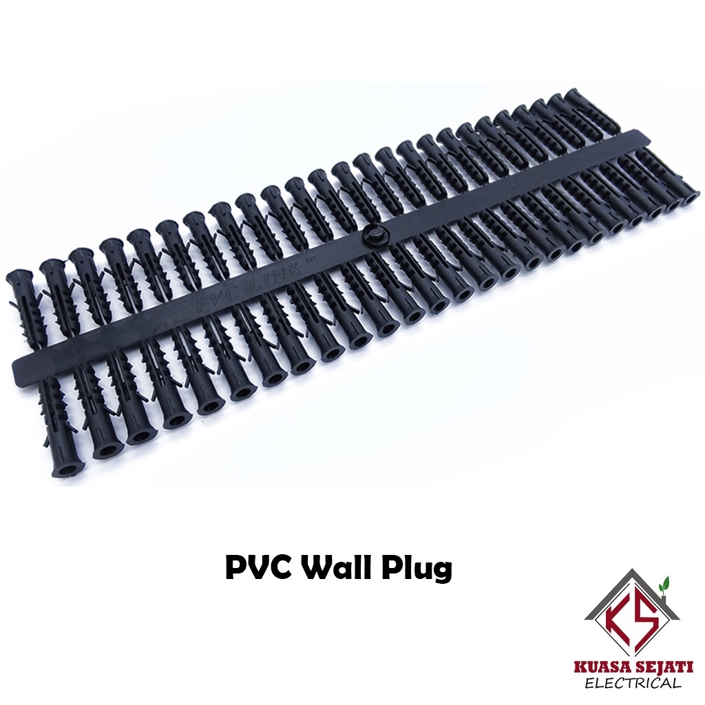 PVC Wall Plug, Sleeve Anchor Metal Wall Plug 5/16" 10mm & 3/8" 12mm ...