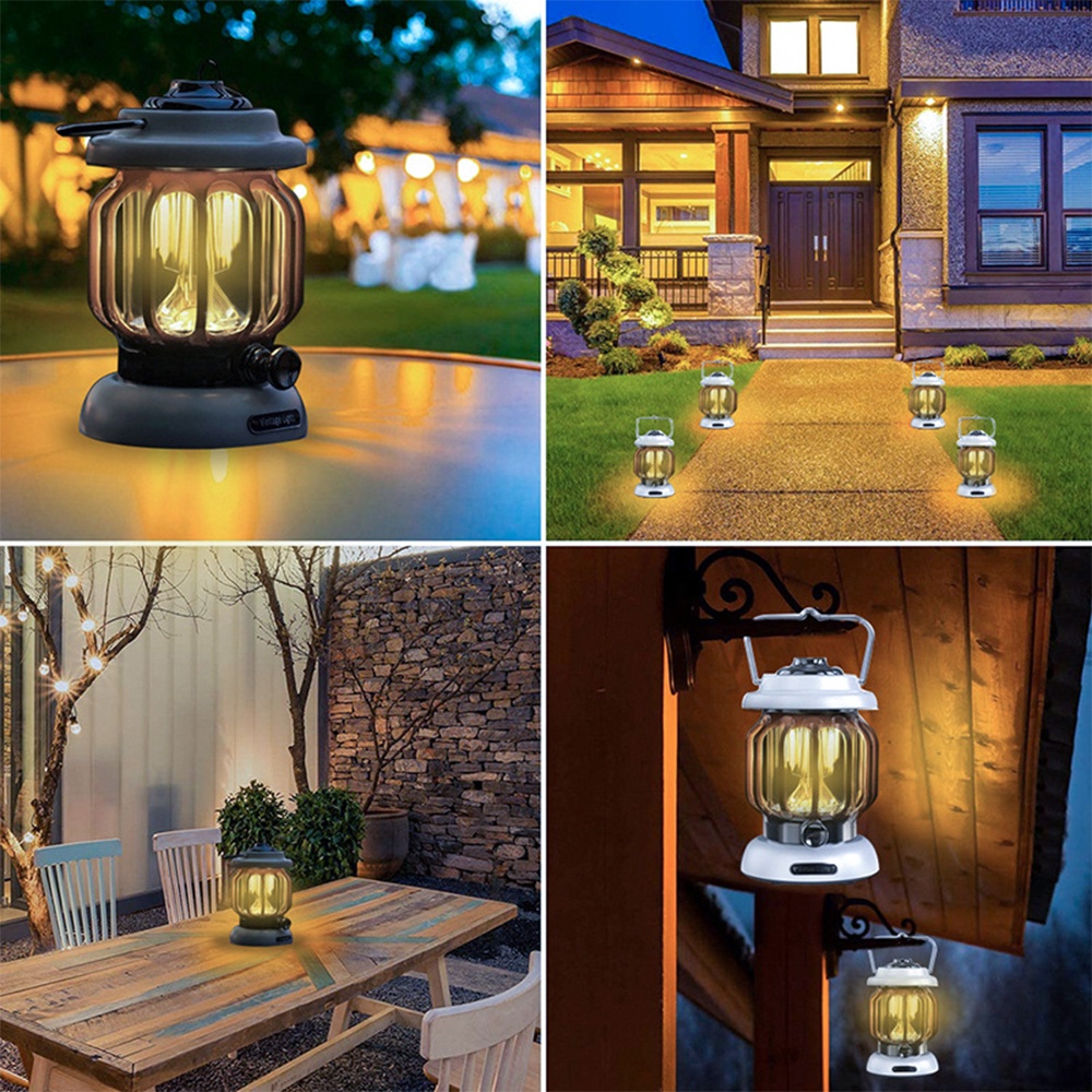 Innohut LED Camping Light Rechargeable Outdoor Light Hanging Lamp Lampu ...