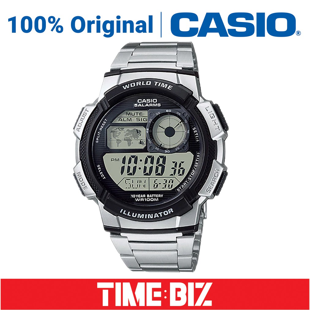 Casio 100% Original / 100% Authentic AE-1000WD-1A men's digital ...