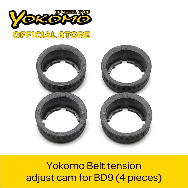 Yokomo Belt tension adjust cam for BD9 (4 pieces) (B9-BTC) | Shopee ...