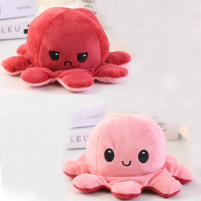 Raya Funny Children Kids Plush Fabric Cute Tiktok Octopus Squid Doll ...