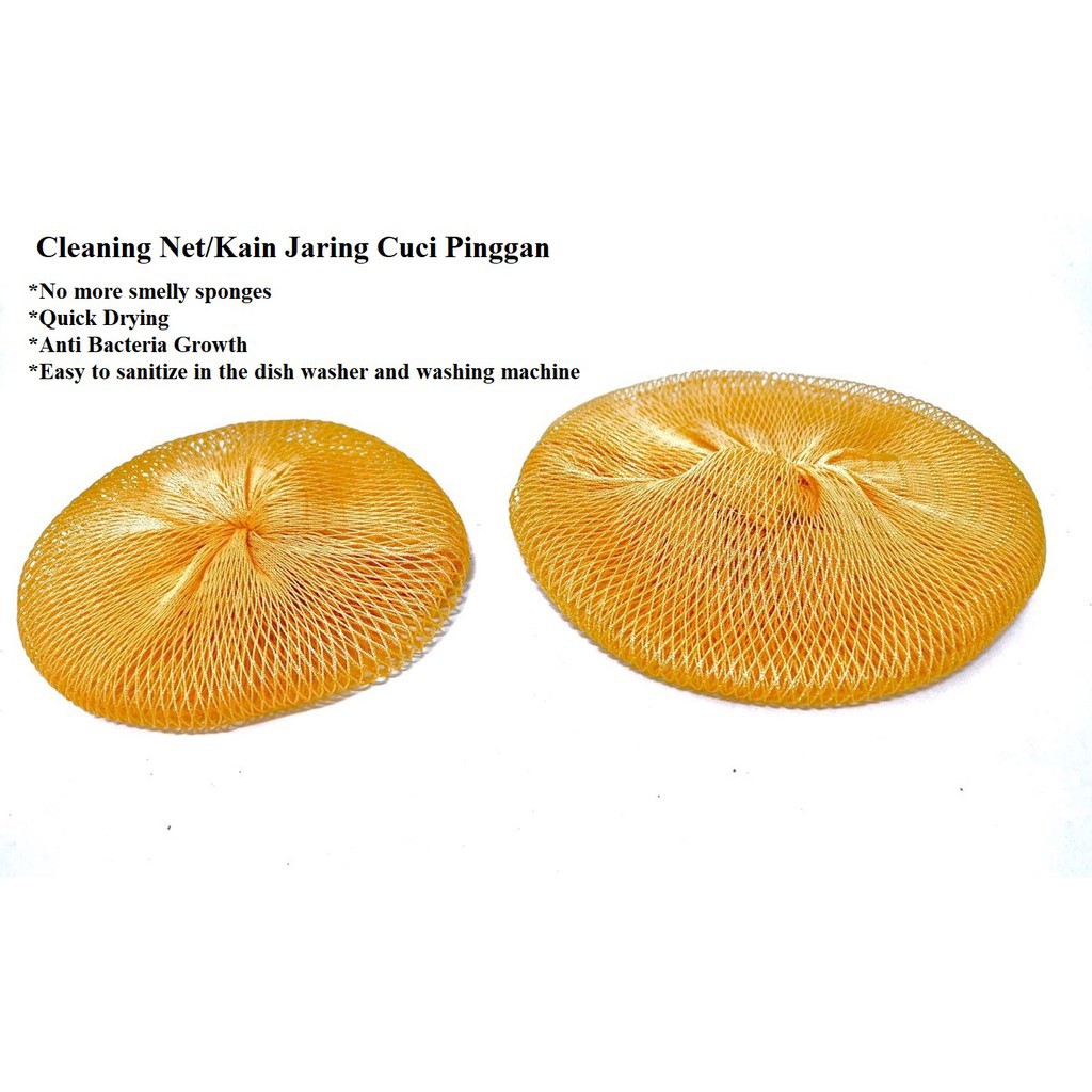 Cleaning Net/Dish Washing Net / ARC EN CIEL / KAIN JARING CUCI PINGGAN ...
