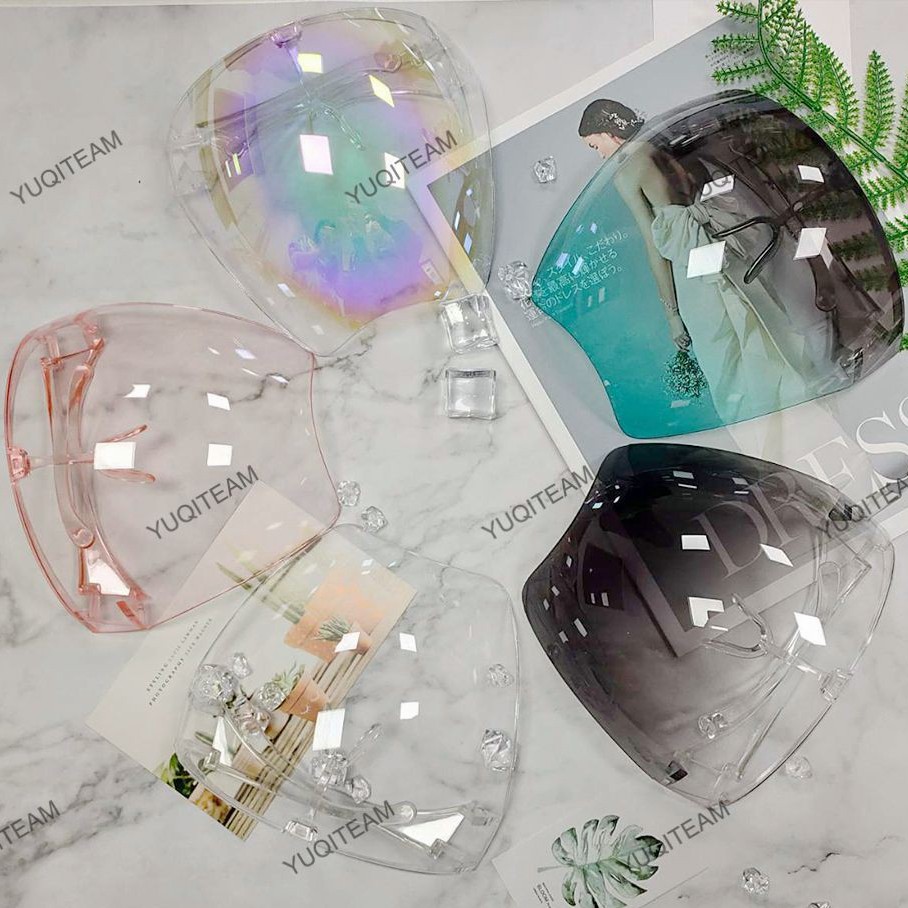[Clear No Dizzy] Ready Stock Full Face Shield Blocc Eye Shields ...