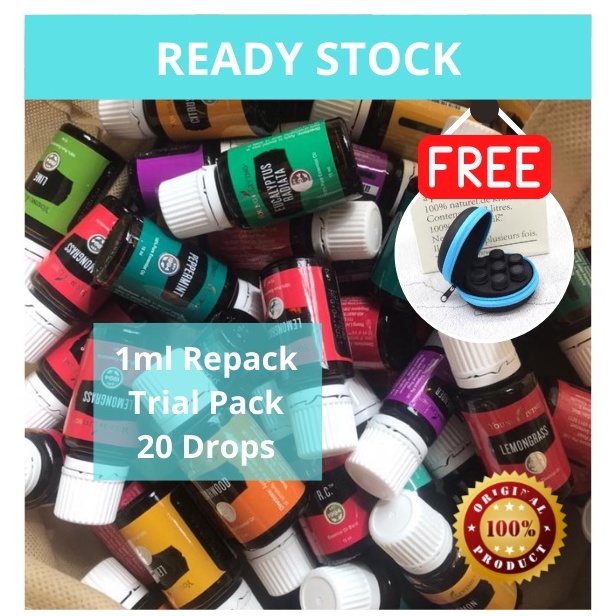 ORIGINAL ‼️ Young Living BLEND Essential Oil 1ml Repack / Trial Pack 💯 ...