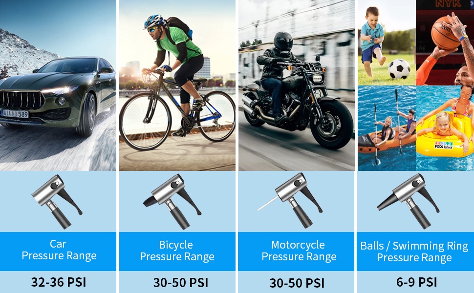 HGV Portable Pump Tyre Electric Car Air Pump Min Air Compressor ...