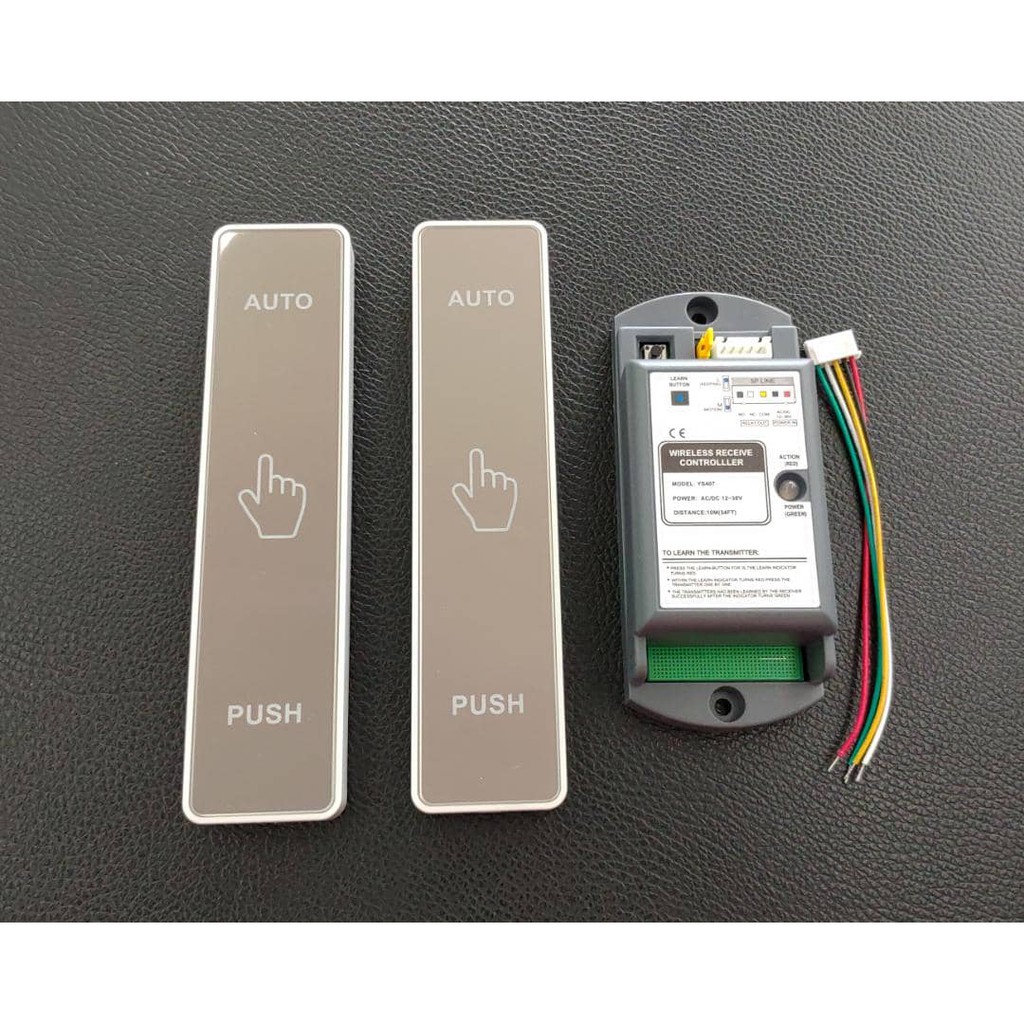 WIRELESS PUSH BUTTON WITH RECEIVER SET (FOR AUTO SLIDING DOOR) - GW ...