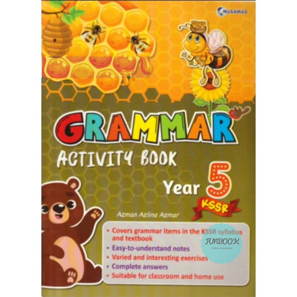 [FUNBOOK] Grammar Activity Book Year 1-6 Primary School (Nusamas ...