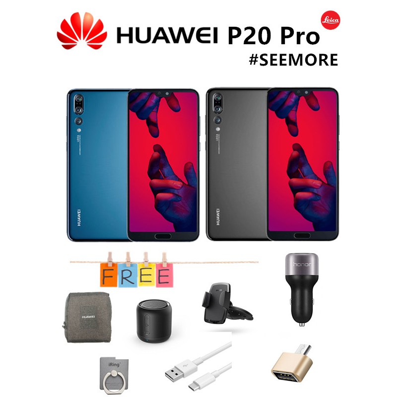 Huawei P20 Pro CLT-L29 6GB+128GB Original Malaysia Set | Shopee Malaysia