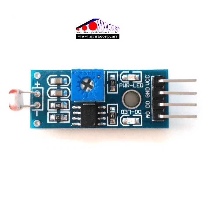 SN-LIGHT-MOD: LDR Light Sensor Module for Arduino | Shopee Malaysia