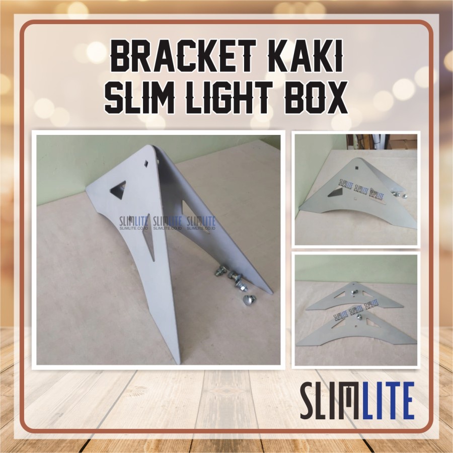 Standing Bracket / Slim Light Box Leg Bracket - Thin Neon Box | Shopee ...