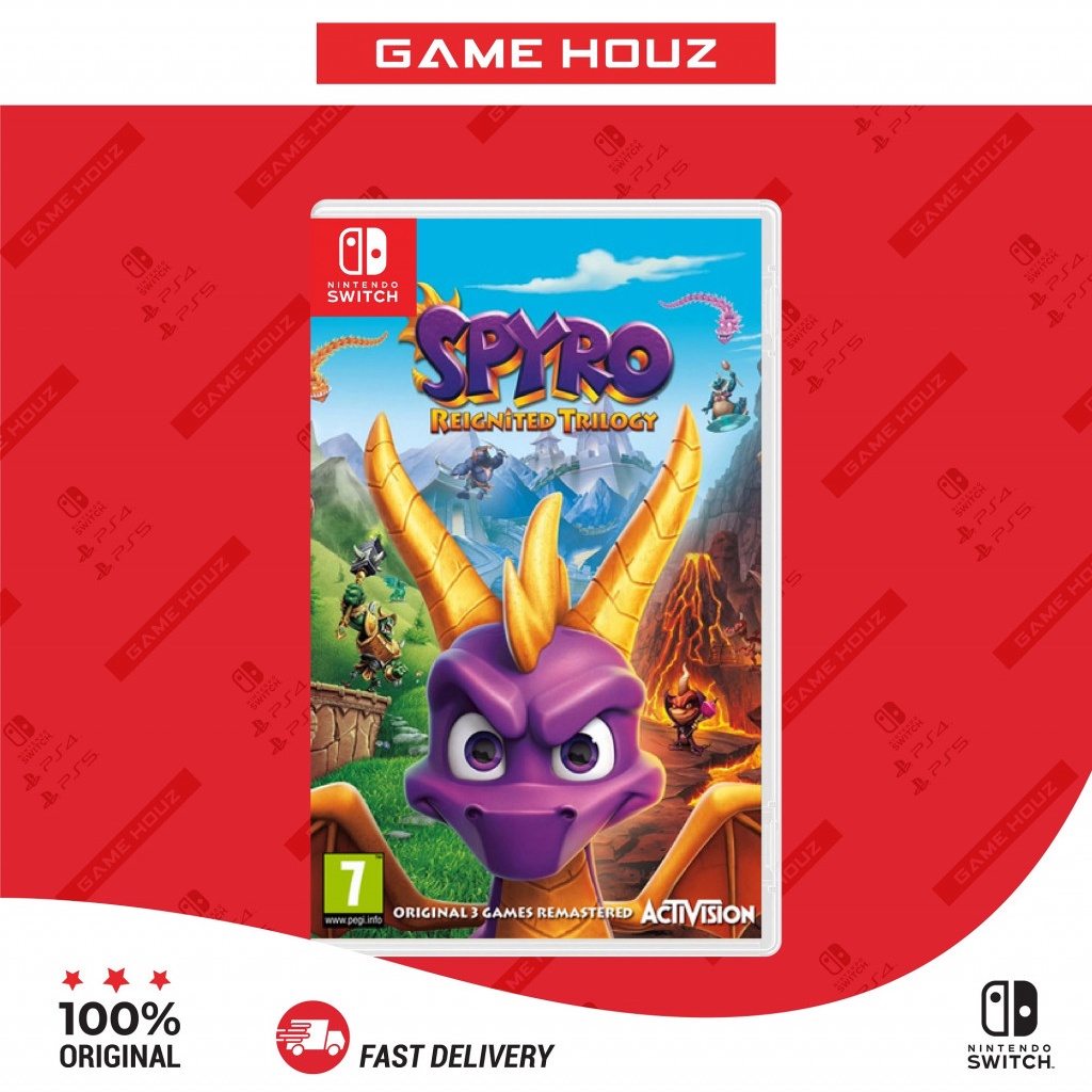 (Nintendo Switch) Spyro Reignited Trilogy - NEW/USED | Shopee Malaysia
