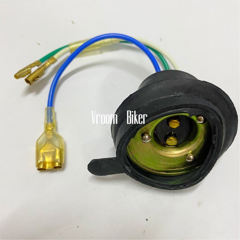 Head Lamp Socket RXZ Old / Y125z / Lc135 / SRL110Z SRL110 Lagenda110 Lagenda110z / Egos EGO S ...