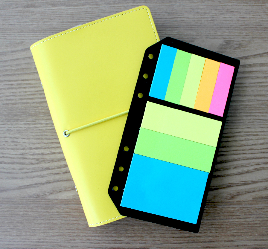 6 Binder Refillable Inserts - Sticky Flags & Memo (Various Sizes ...