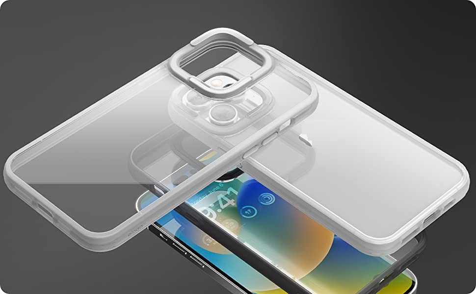 [ship from Johor] elago Dual Clear Case Compatible with iP14 Pro Max iP ...