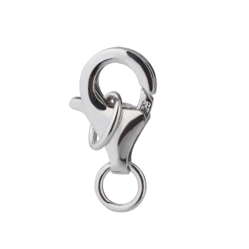 925 silver crab claw keychain with eyelets | Shopee Malaysia