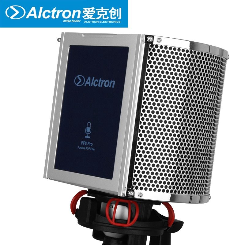 Original Alctron PF8 PRO Professional Simple Studio Mic Screen Acoustic ...