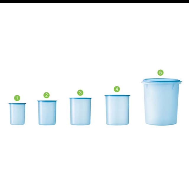 Tupperware one Touch -600ML , 1.25L , 2L ,3L,4.3L | Shopee Malaysia