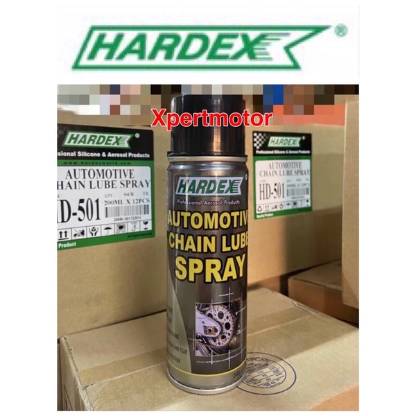 HARDEX AUTOMATIVE CHAIN LUBE SPRAY 200ML | Shopee Malaysia