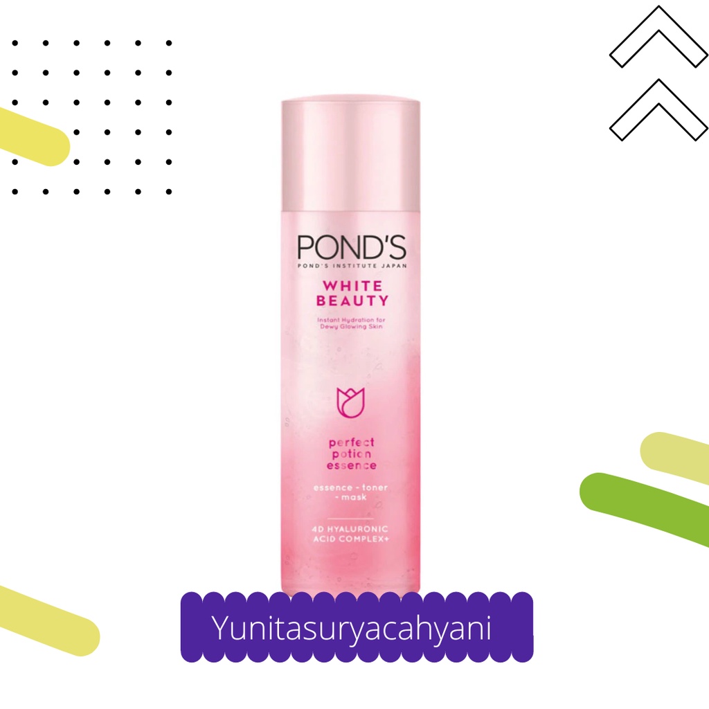 Ponds WHITE BEAUTY PERFECT POTION ESSENCE 50mL/100mL Pond's | Shopee ...