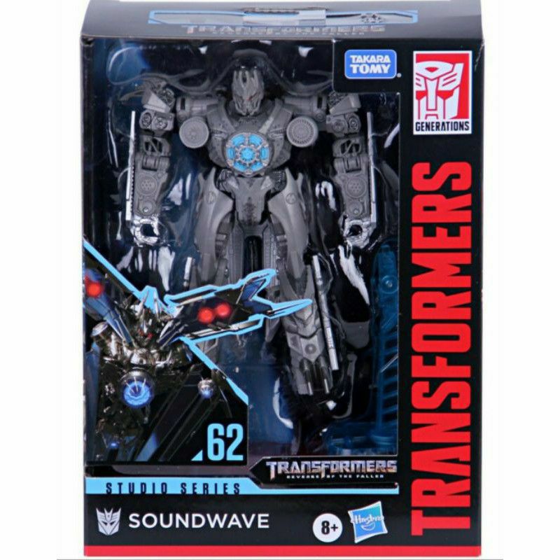 Transformers Studio Series 62 SS62 Deluxe Soundwave | Shopee Malaysia