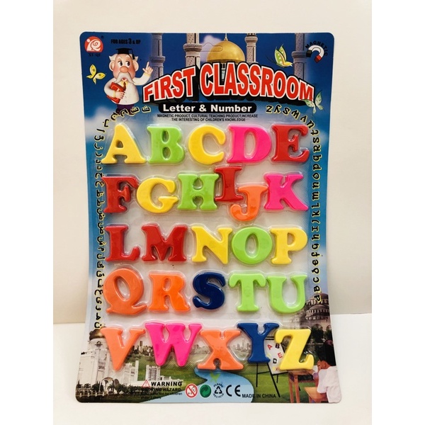 Kids Toys Learning ABC Letter Alphabets Number Kids Puzzle Montessori ...