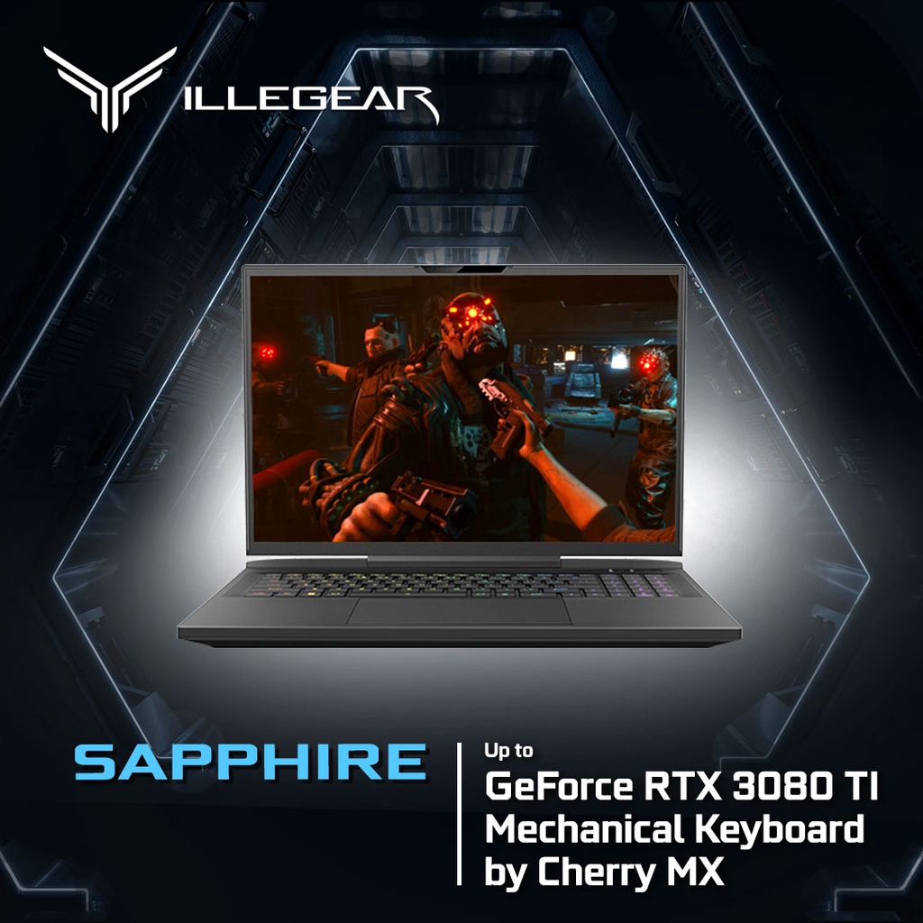 ILLEGEAR SAPPHIRE (17" WQXGA, 240Hz IPS G-Sync, AMD 6900HX/i9-12900H ...