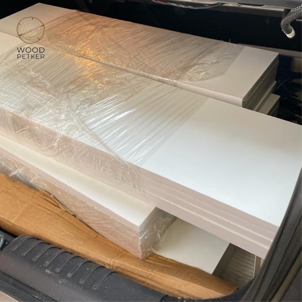【Ready Stock】Melamine board 16mm white colour board papan putih ...